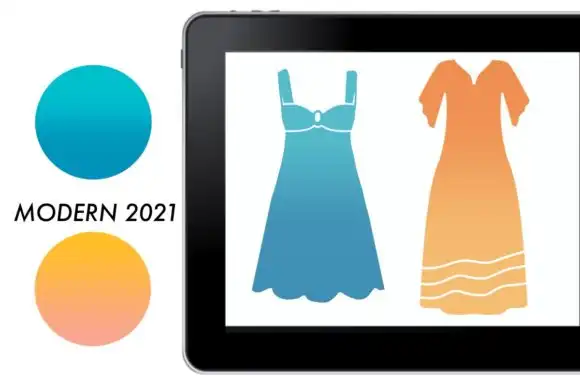 Procreate Palette Modern Neon Gradient - Brushes Pack