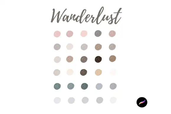 Procreate Watercolour Map Stamps X 52 Free Download