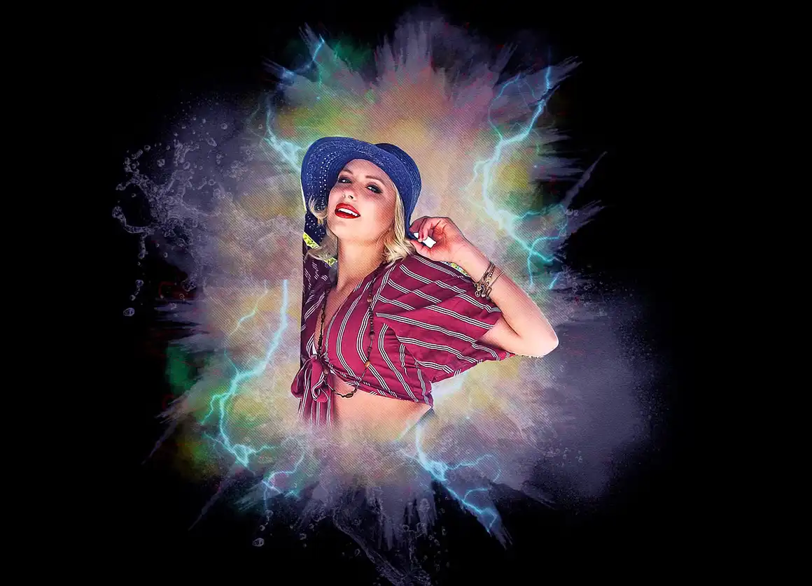 Sand Dust Effect Photoshop Action Free Download