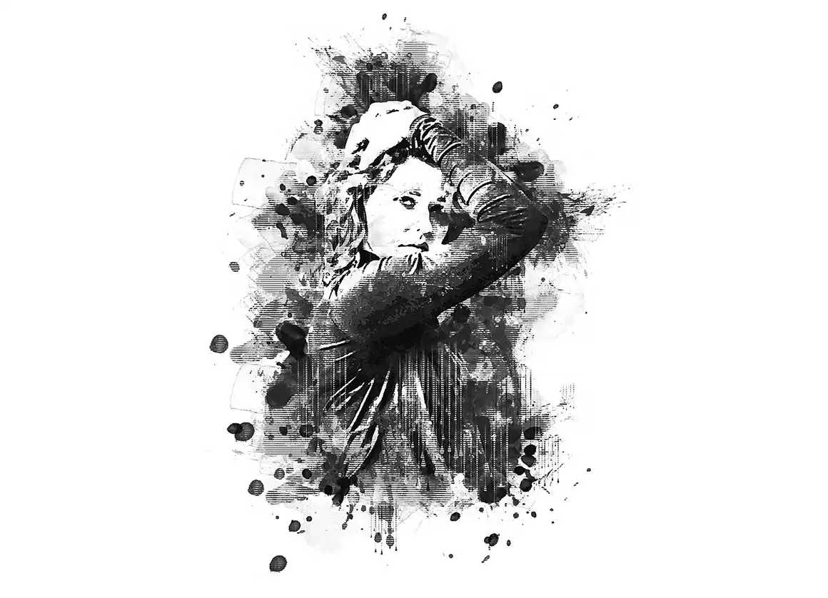 Super Ink Effect Photoshop Action - Brushes Pack