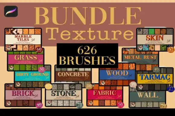 Texture Procreate Bundle Free Download