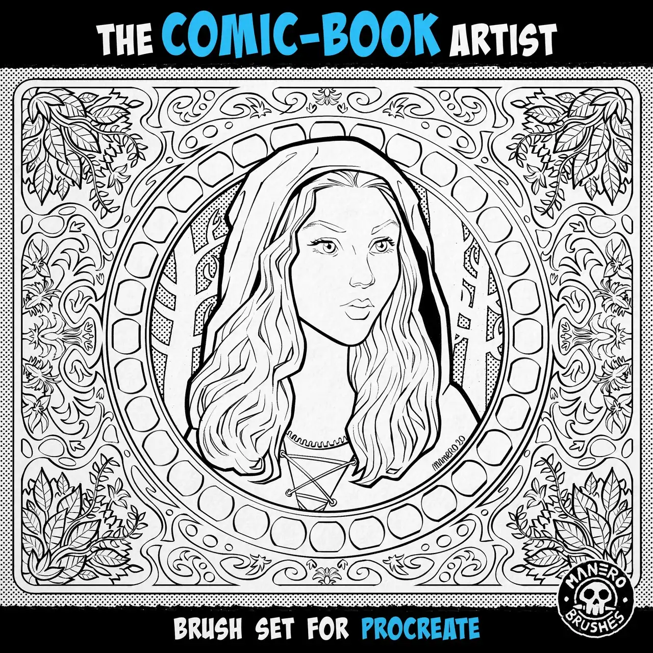 The Comic-Book Artist Brush Set for Procreate Free Download