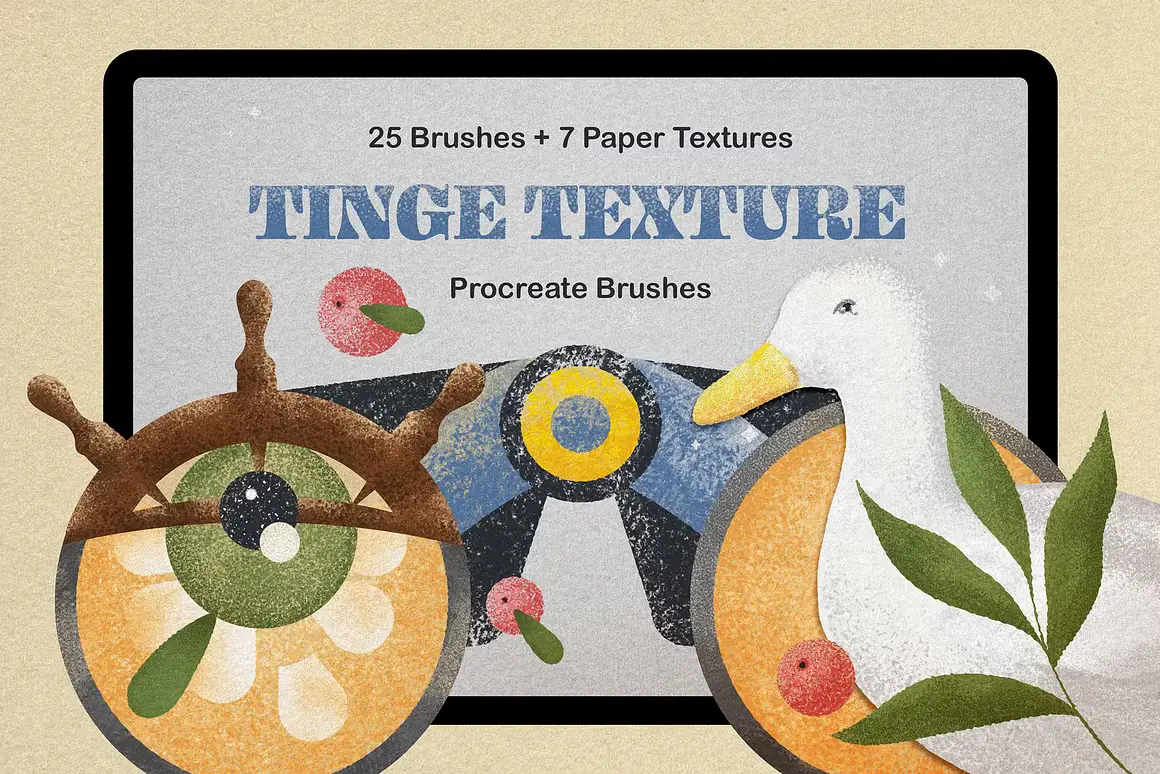 Tinge Texture Procreate Brushes Free Download