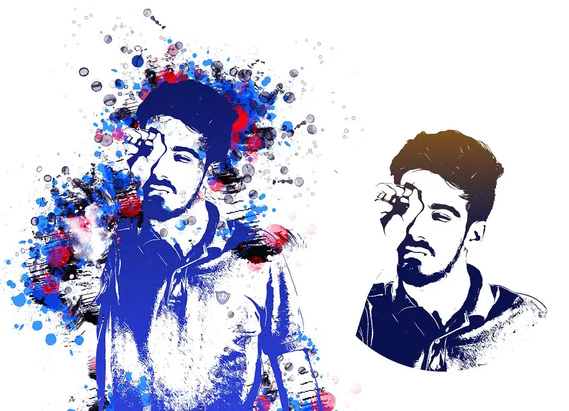 Tracing Portrait Photoshop Action Free Download