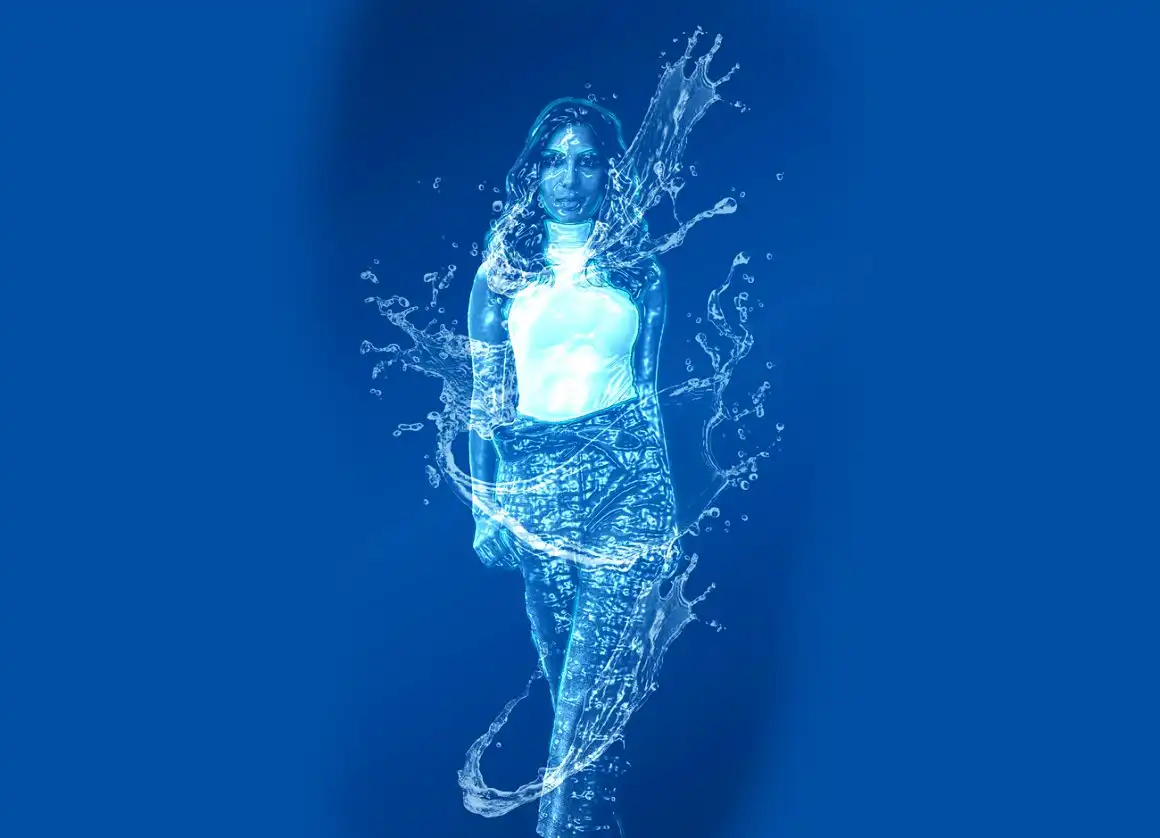 Water Effect Photoshop Action - Free Download