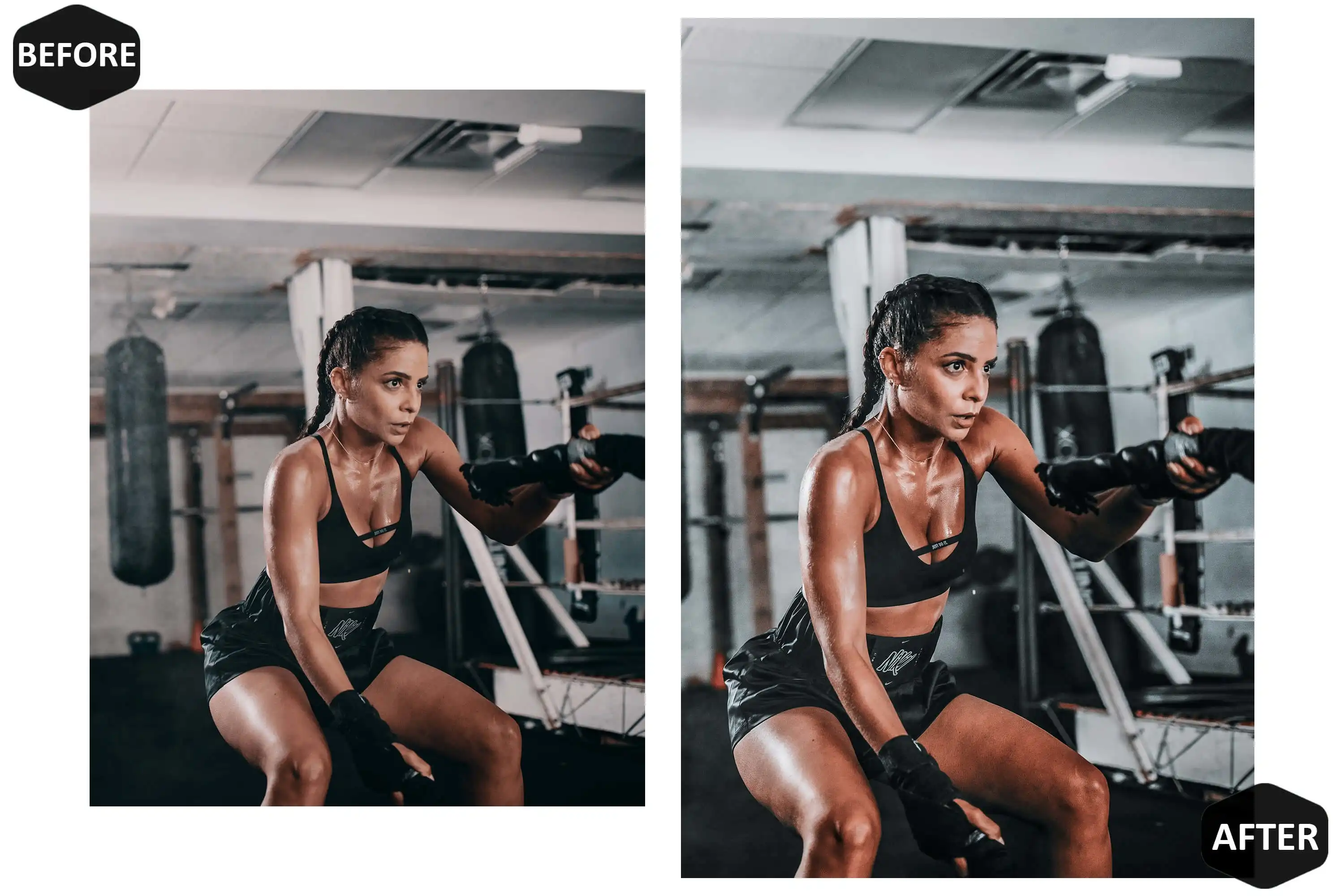 10 Fitness Photoshop Actions, ACR presets, bodybuilding Ps - Free Download