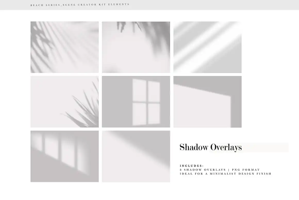 100 x Shadow Overlays BUNDLE - Brushes Pack