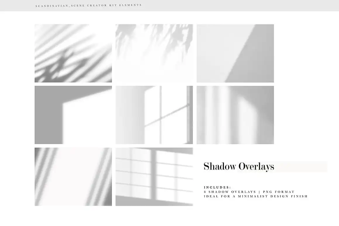 100 x Shadow Overlays BUNDLE - Brushes Pack