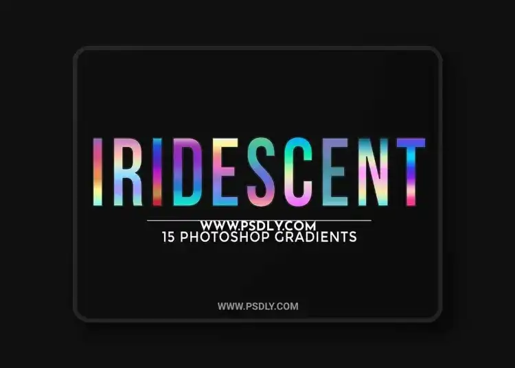 15 Iridescent Gradients Free Download