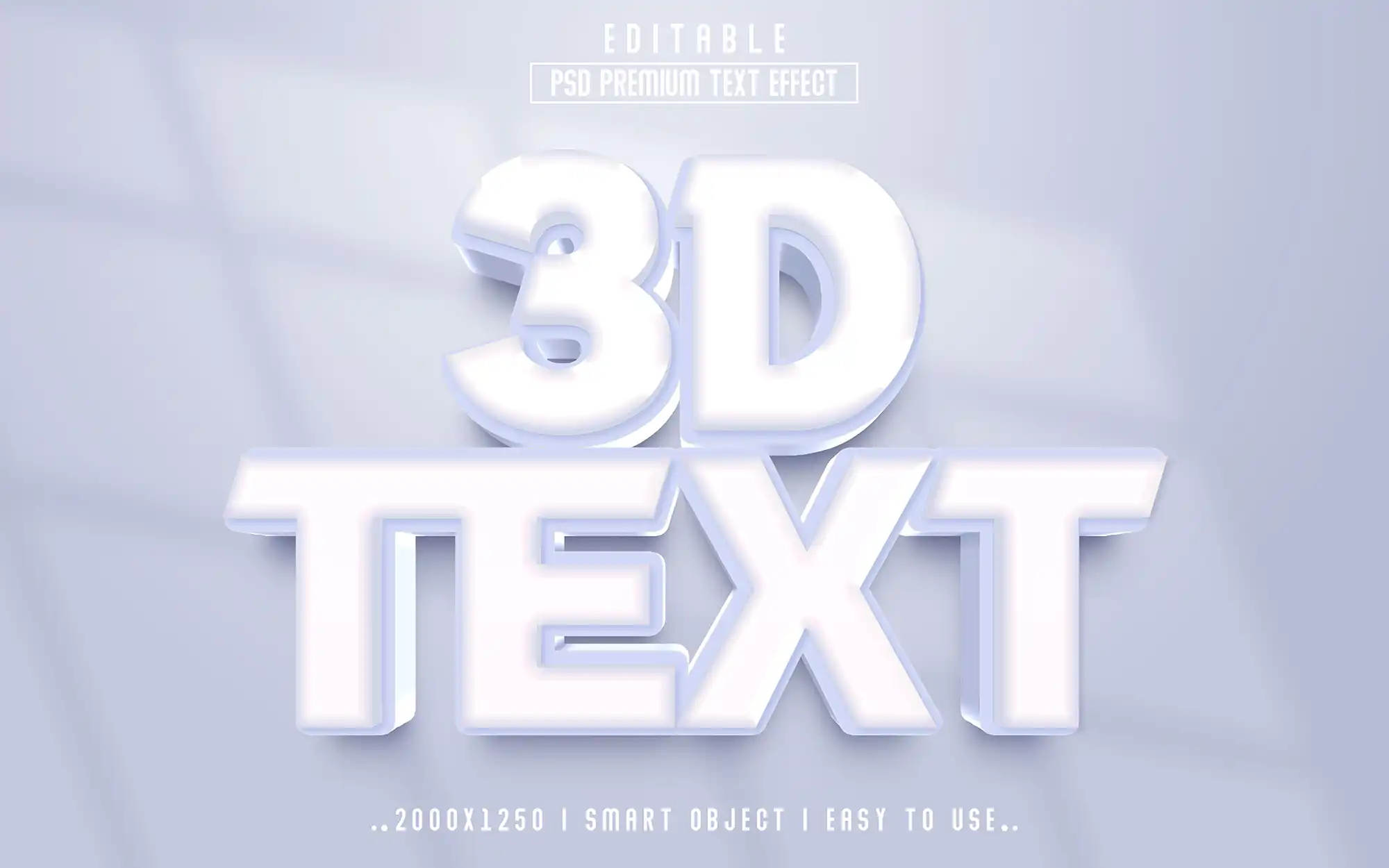 25 - Photoshop - 3d - Text - Effect Free Download