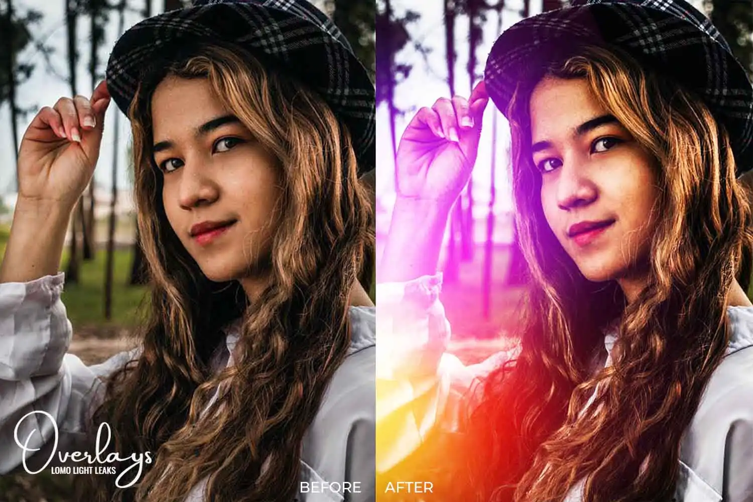 Lomo Light Leaks Overlays - Full Pack - Brushes Pack