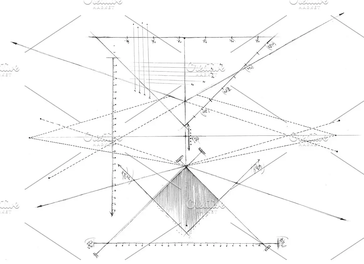 32 Technical PS Drawing Brushes Free Download