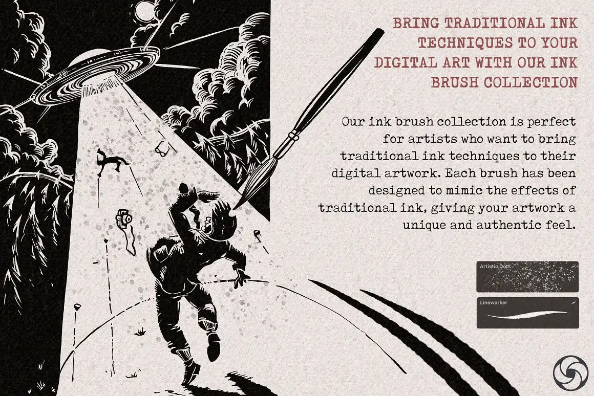 59 Easy Ink Brushes For Procreate Free Download