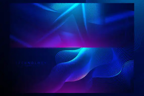 6 in 1 Wide Screen Technology Background Free Download