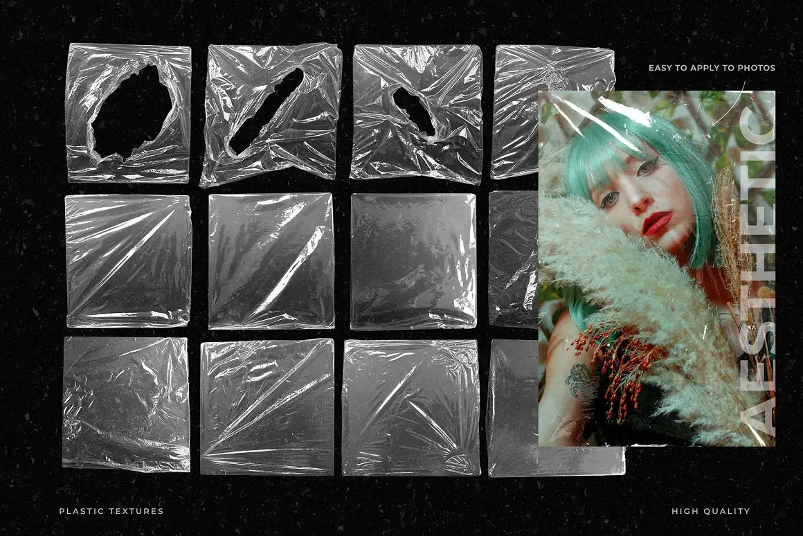80+ Plastic Overlay Textures + BONUS Free Download