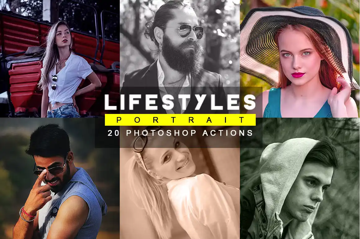 806 Creative Photoshop Action Bundle Free Download