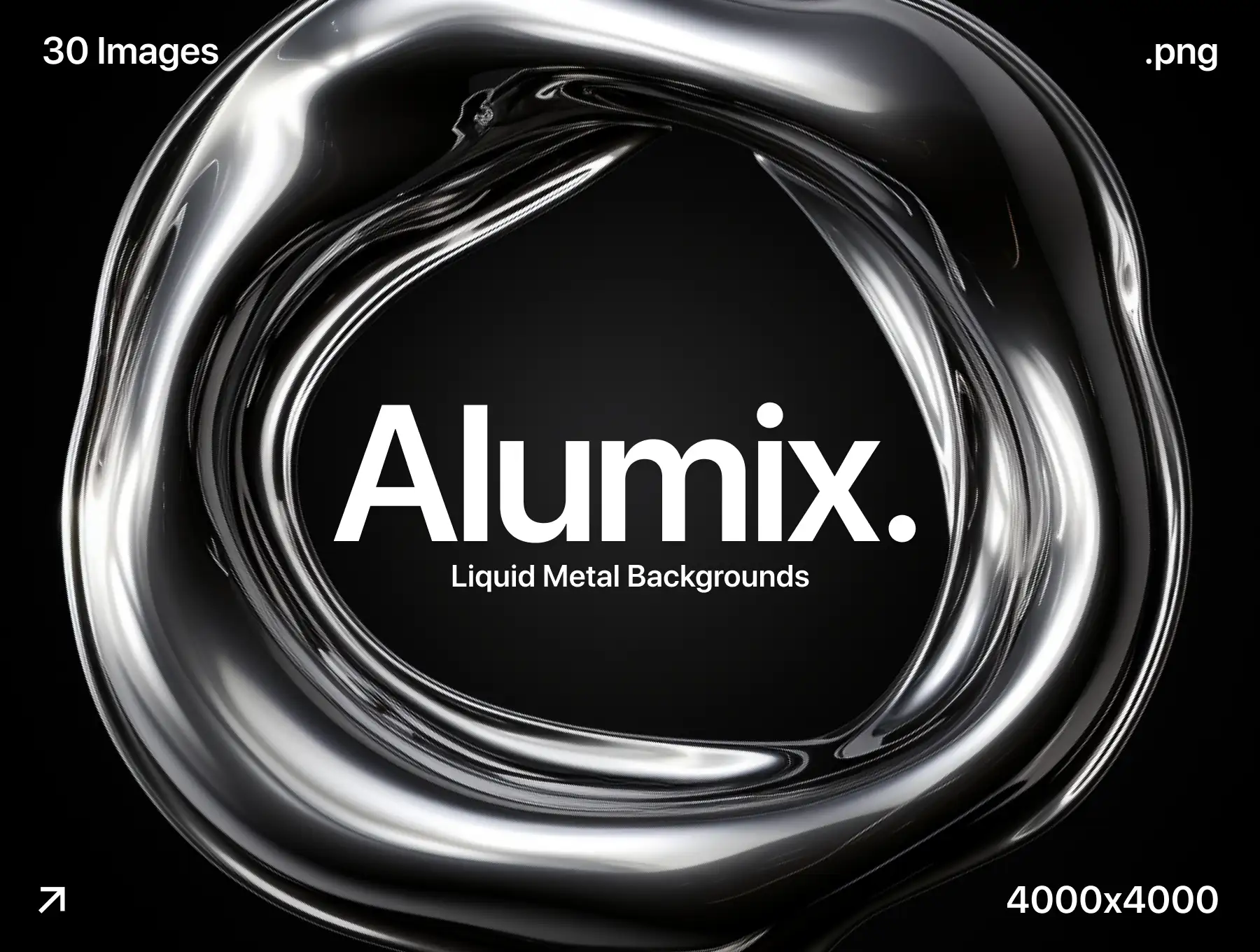 Alumix – Liquid Metal Backgrounds Free Download