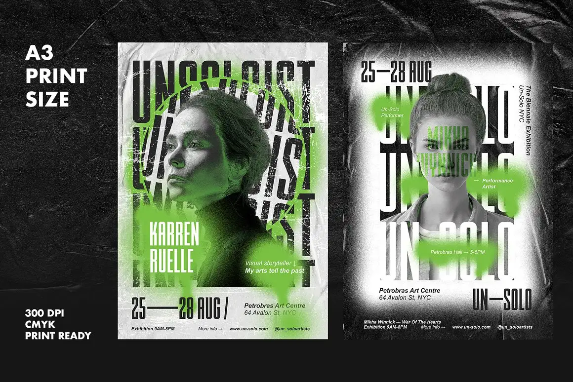 Artist Event Poster Templates Free Download