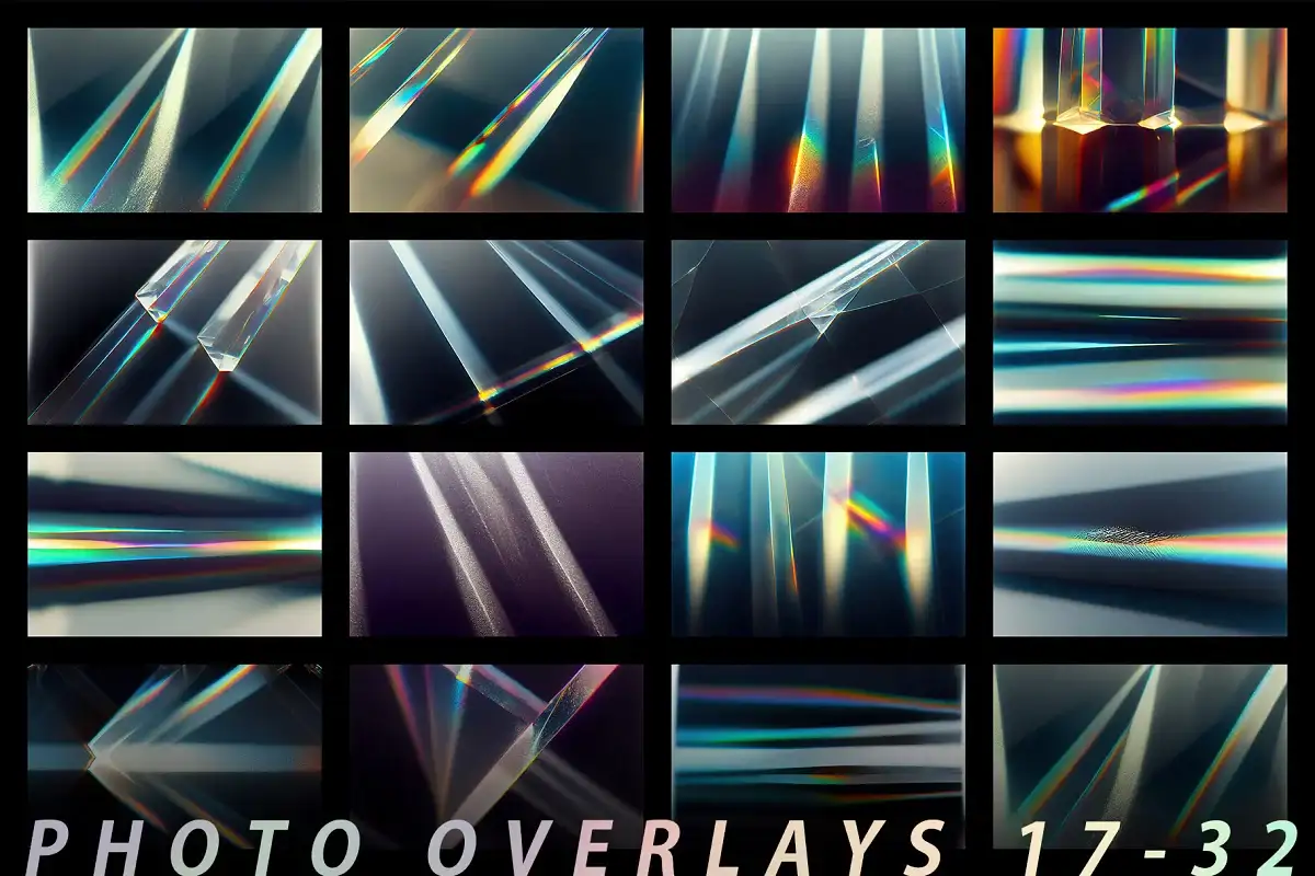 80 Glass Reflection Photo Overlays - Free Download