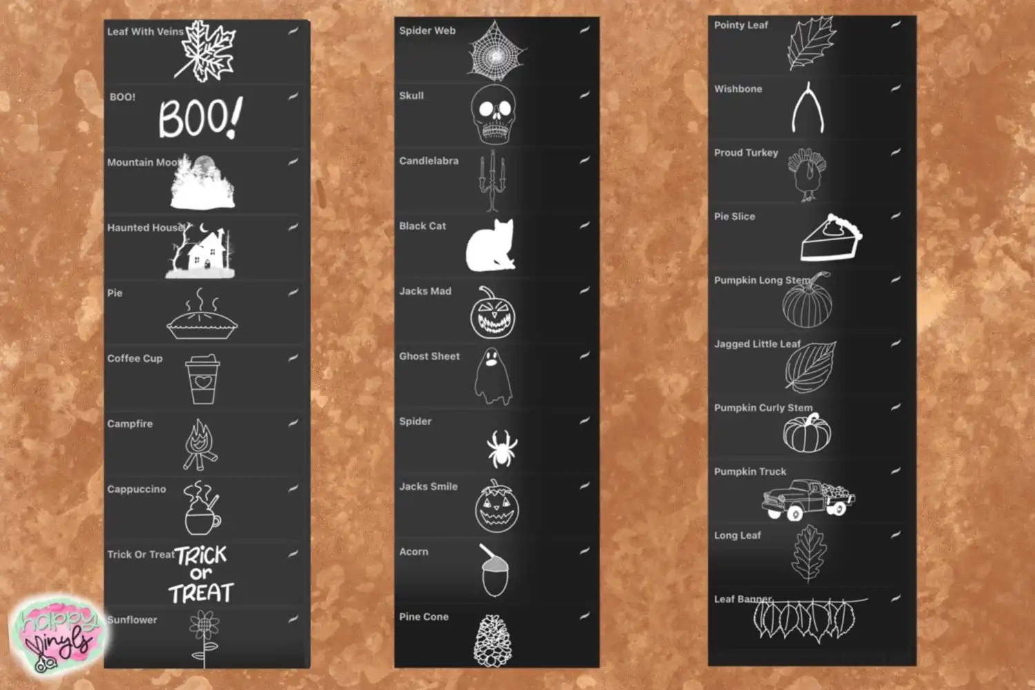 Autumn Procreate Set - A PROCREATE Add-On Set Free Download