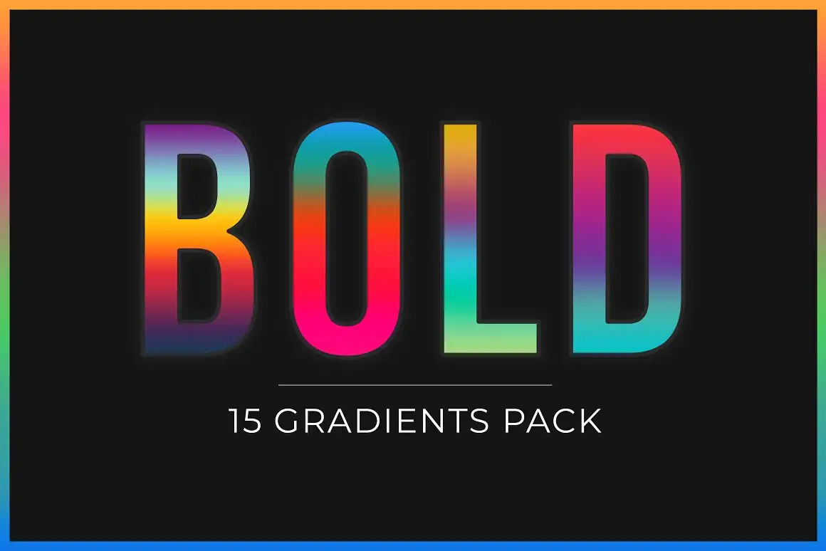 BOLD - 15 Creative Gradients - Free Download
