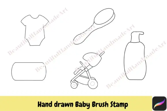 Baby Procreate Brush Stamps Color Ipad Free Download