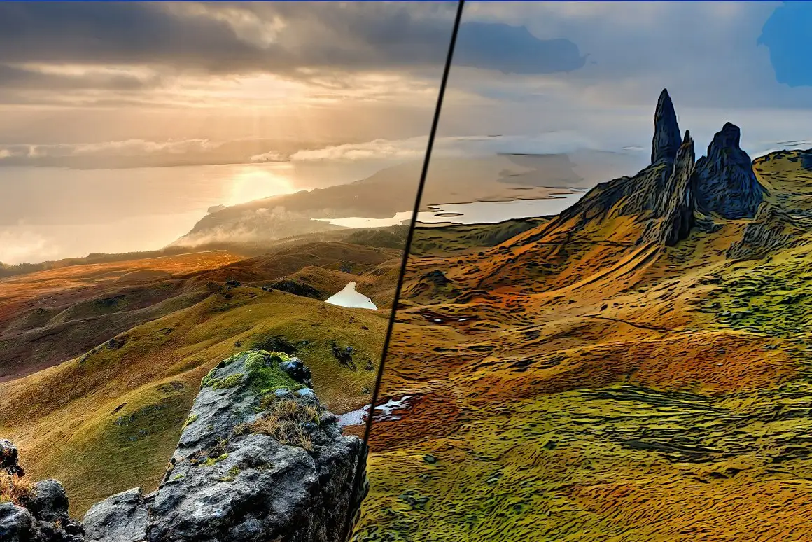 Cel-Shading Photoshop Action Free Download