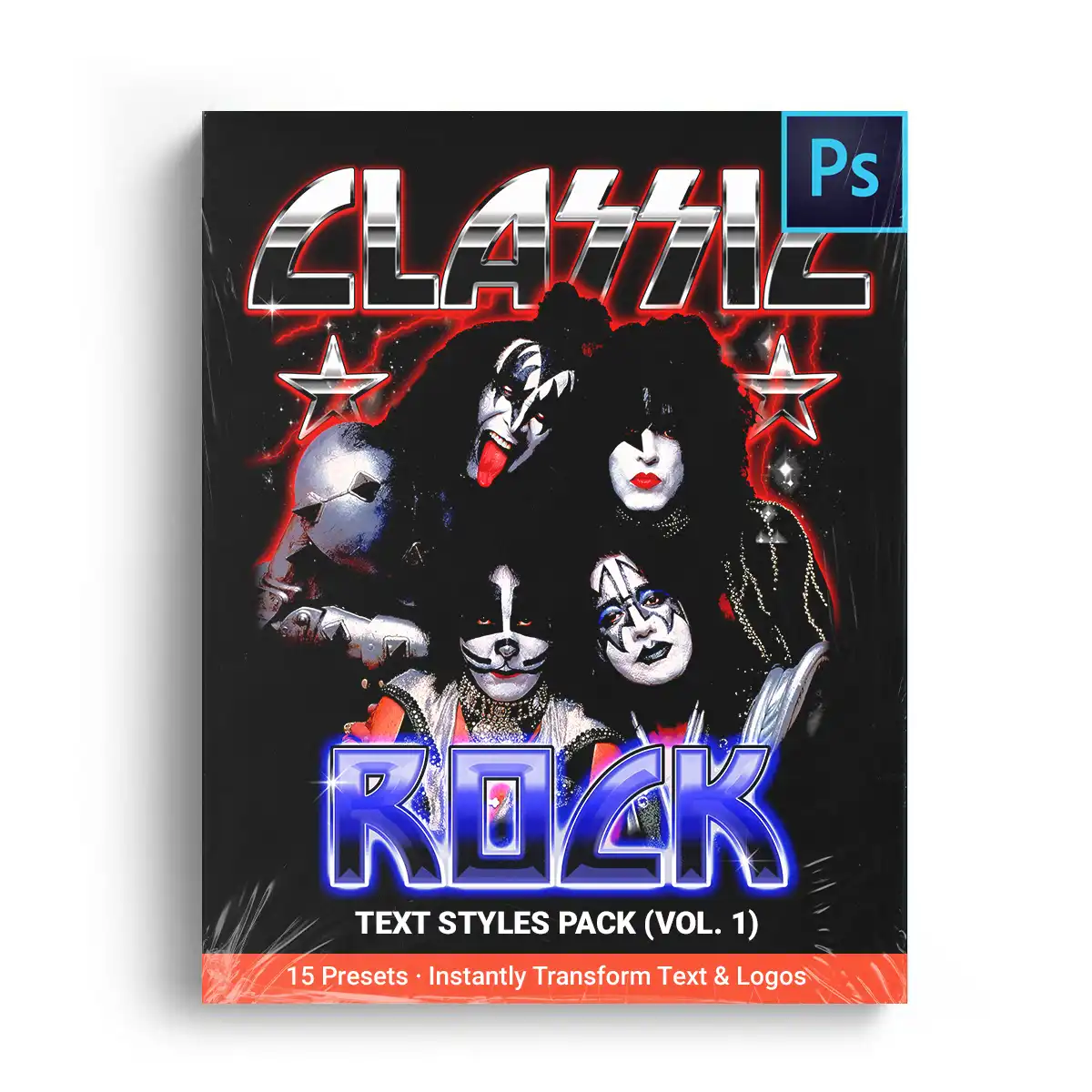 Classic Rock Text Styles Pack (Vol. 1) Free Download