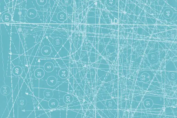 Clean Fabric Blueprint Textures 2 - Brushes Pack