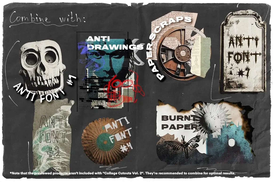 Collage Cutouts Vol. 2 - Free Download