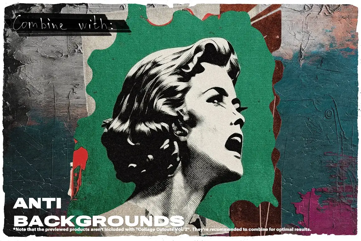 Collage Cutouts Vol. 2 - Brushes Pack