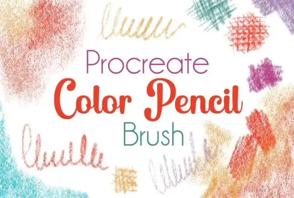 Color Pencil Procreate Brush Free Download
