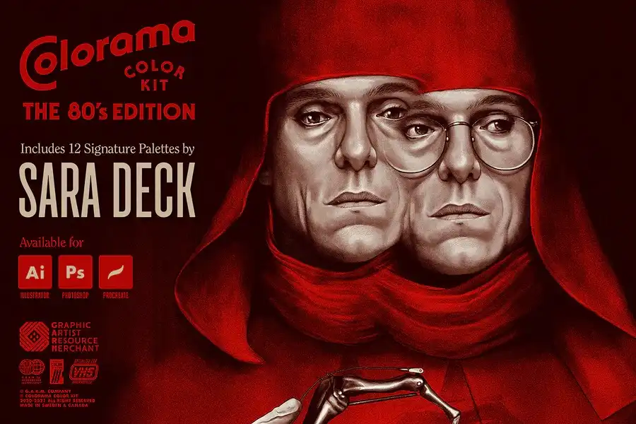 Colorama Color Kit - 80's Edition (Photoshop) Free Download