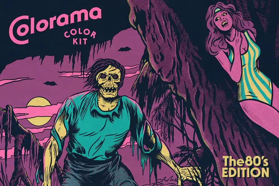 Colorama Color Kit - 80's Edition (Photoshop) Free Download