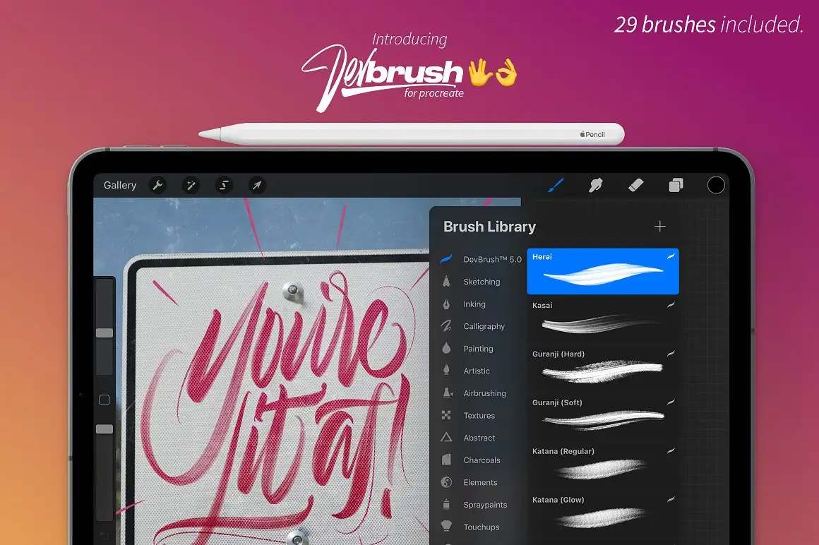 DevBrush 5.0 for Procreate Free Download