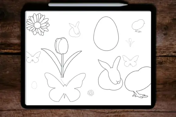 Easter Procreate Brush Stamps Color Ipad Free Download