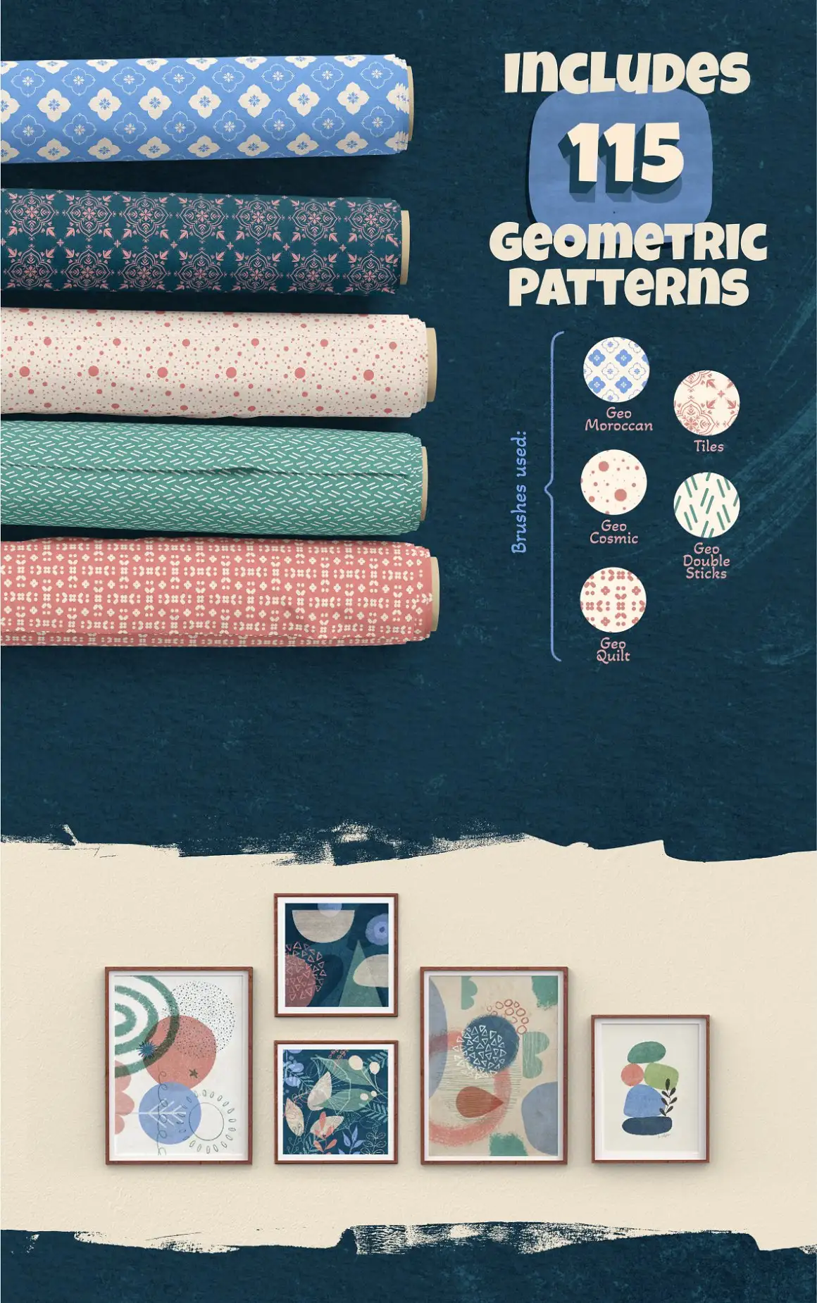 Essential Pattern Brush Toolkit Free Download