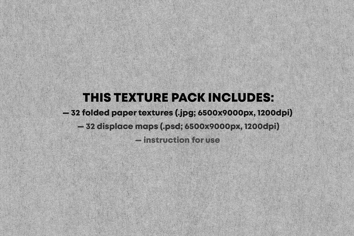 FOLDED PAPER TEXTURE PACK Free Download