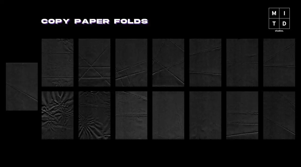 FOLDED PAPER TEXTURE PACK Free Download