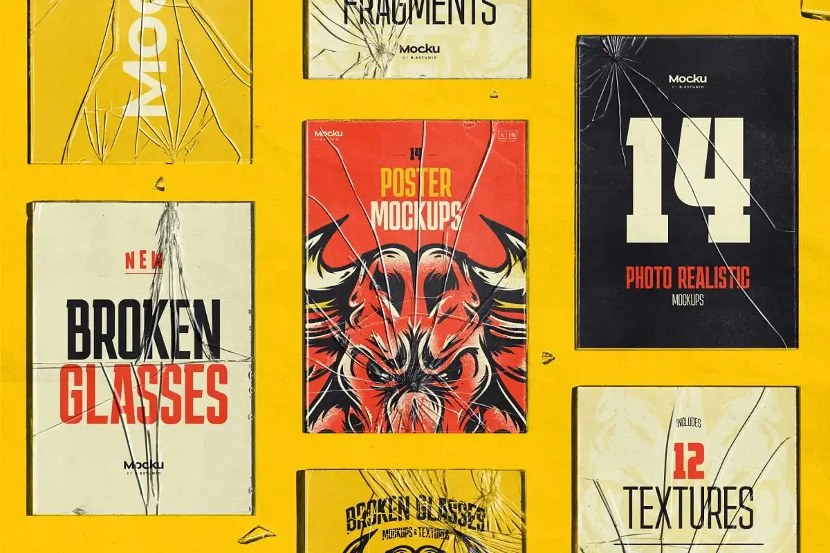 Glass paper textures Free Download