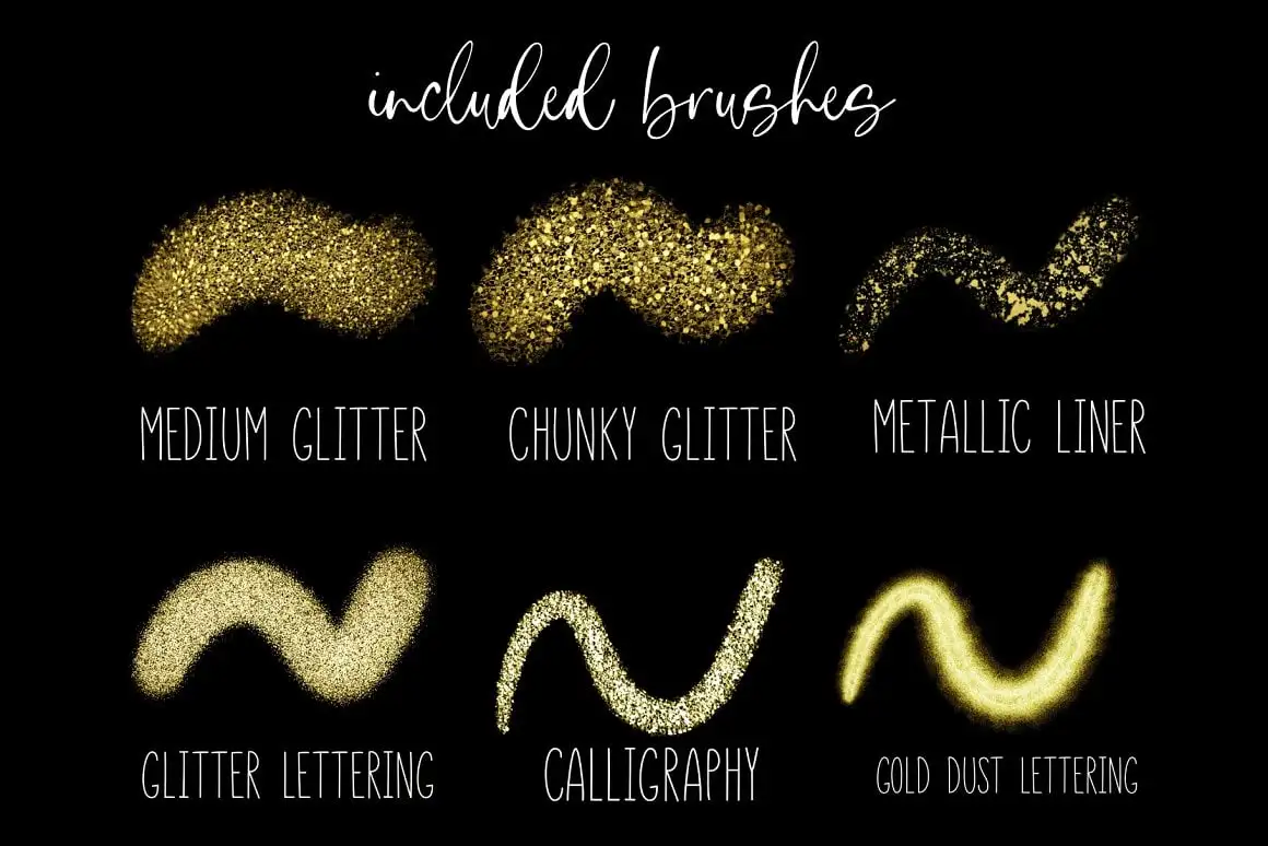 Glitter & Sparkle for Procreate - Brushes Pack