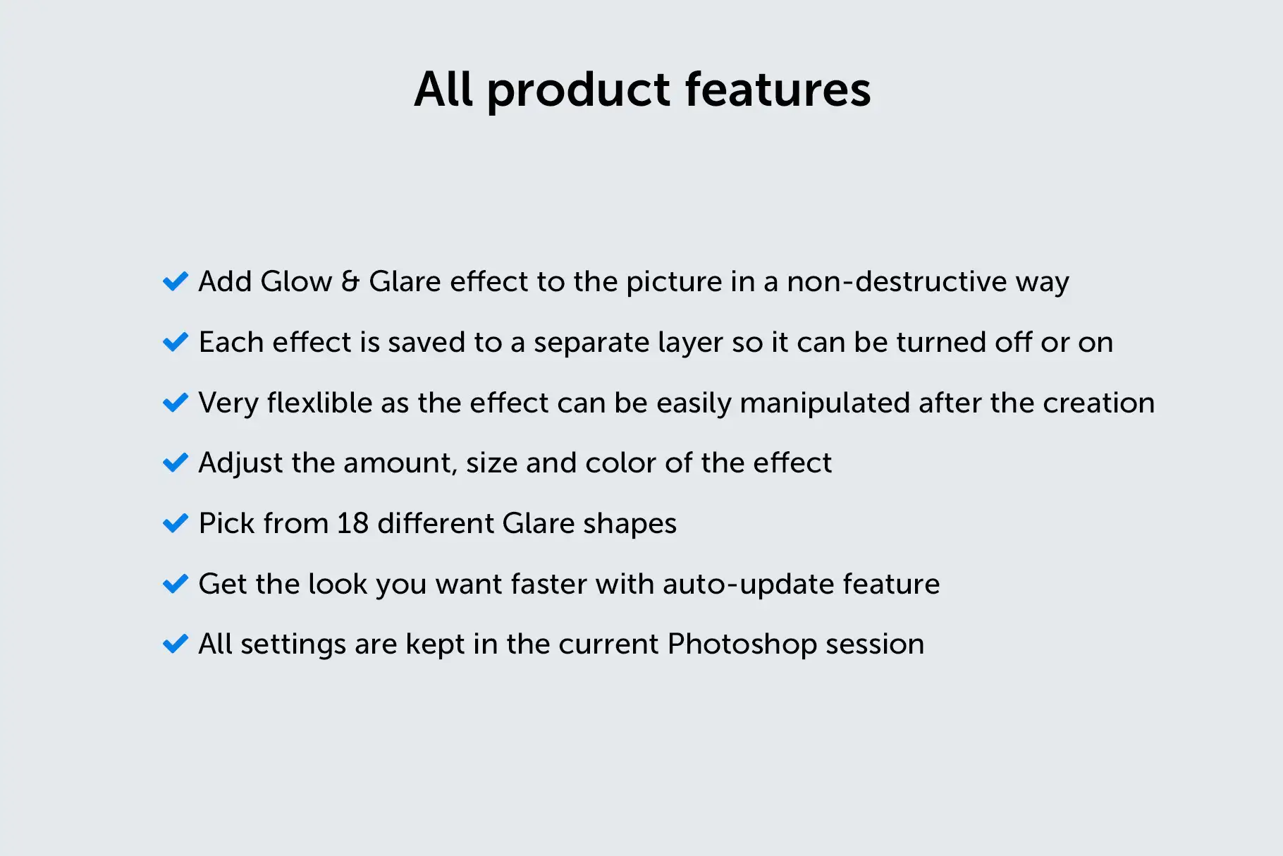Glow & Glare - Photoshop Extension Free Download