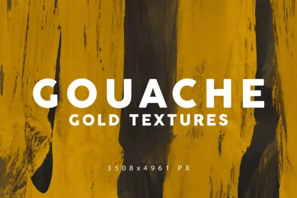 Gouache Gold Textures Free Download