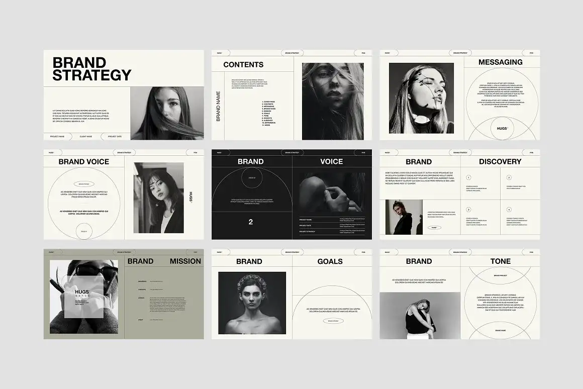 HUGS - Brand Strategy - Brushes Pack