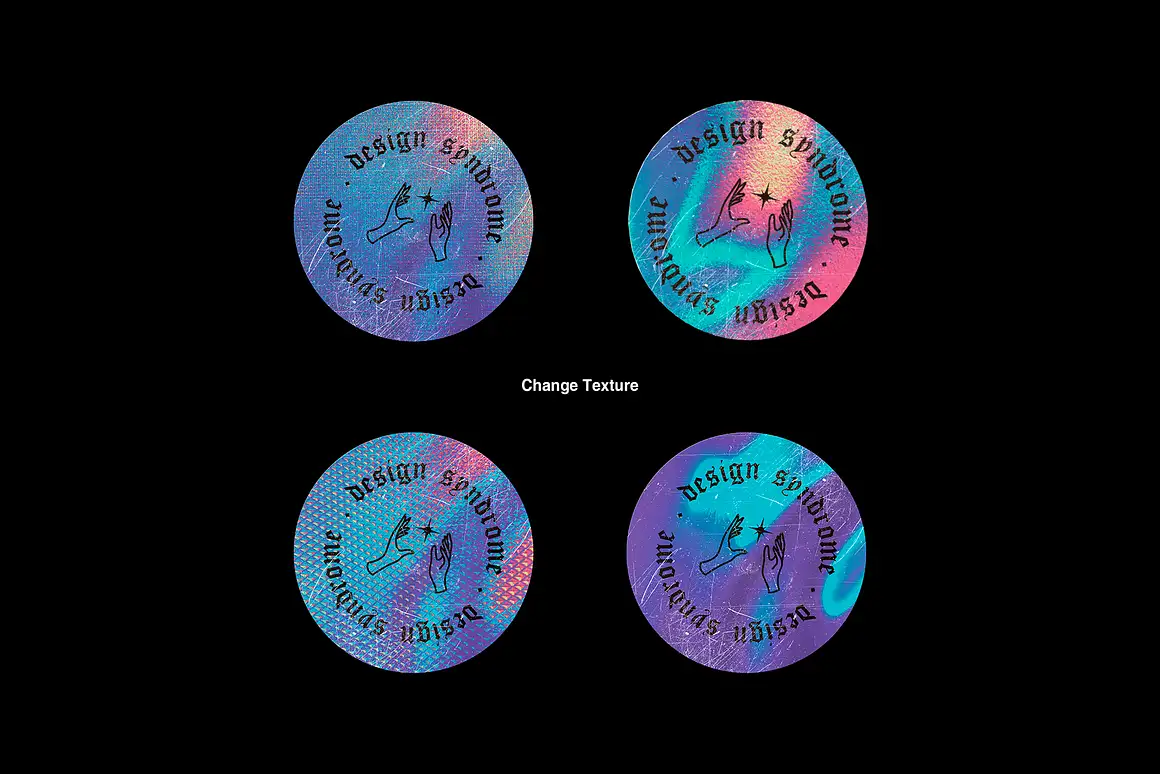 Holographic Sticker Generator Free Download