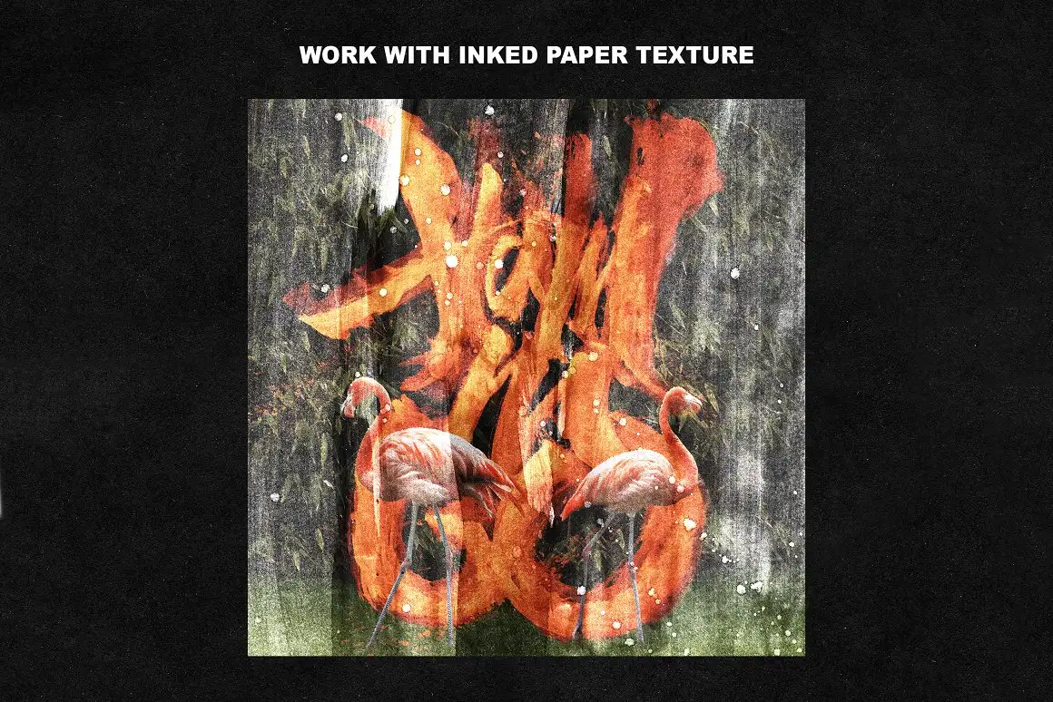 Inked Paper Texture Pack Vol.1 Free Download
