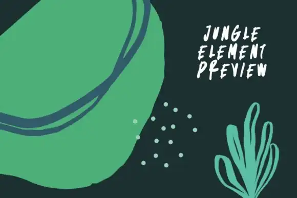 Jungle Element - Brush & PNG Free Download