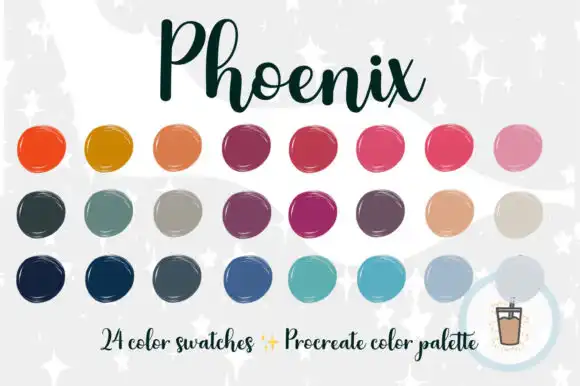 Phoenix Procreate Palette Free Download