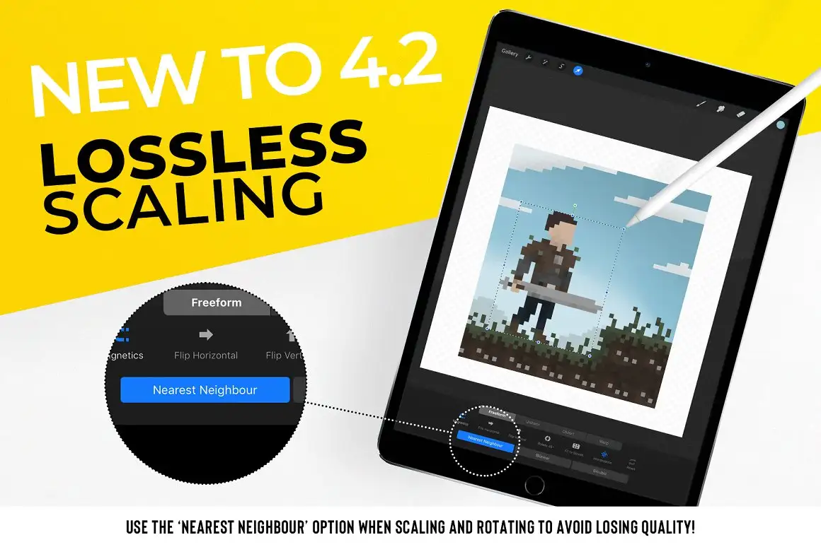 Pixel Art Brushes for Procreate Free Download