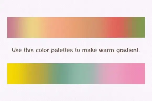 Procreate Color Palettes Warm Desert - Brushes Pack